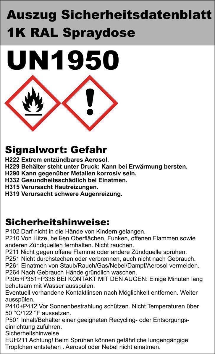 Felgenlack schwarz seidenmatt Lackspray Felgenspray Lack, 7,51