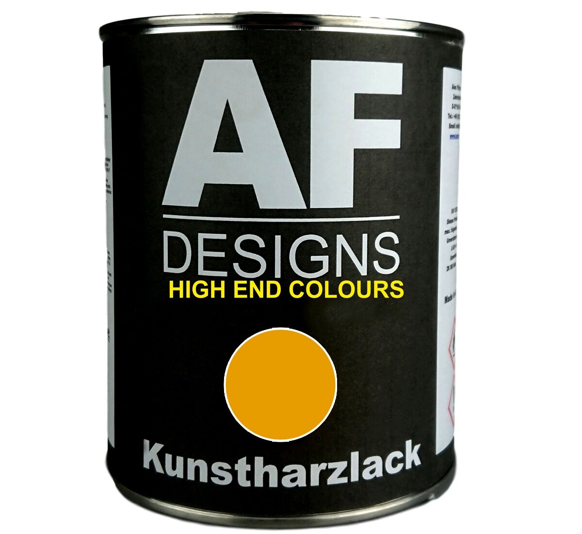 1 Liter Kunstharzlack LIEBHERR LTM GELB 1012, 17,01